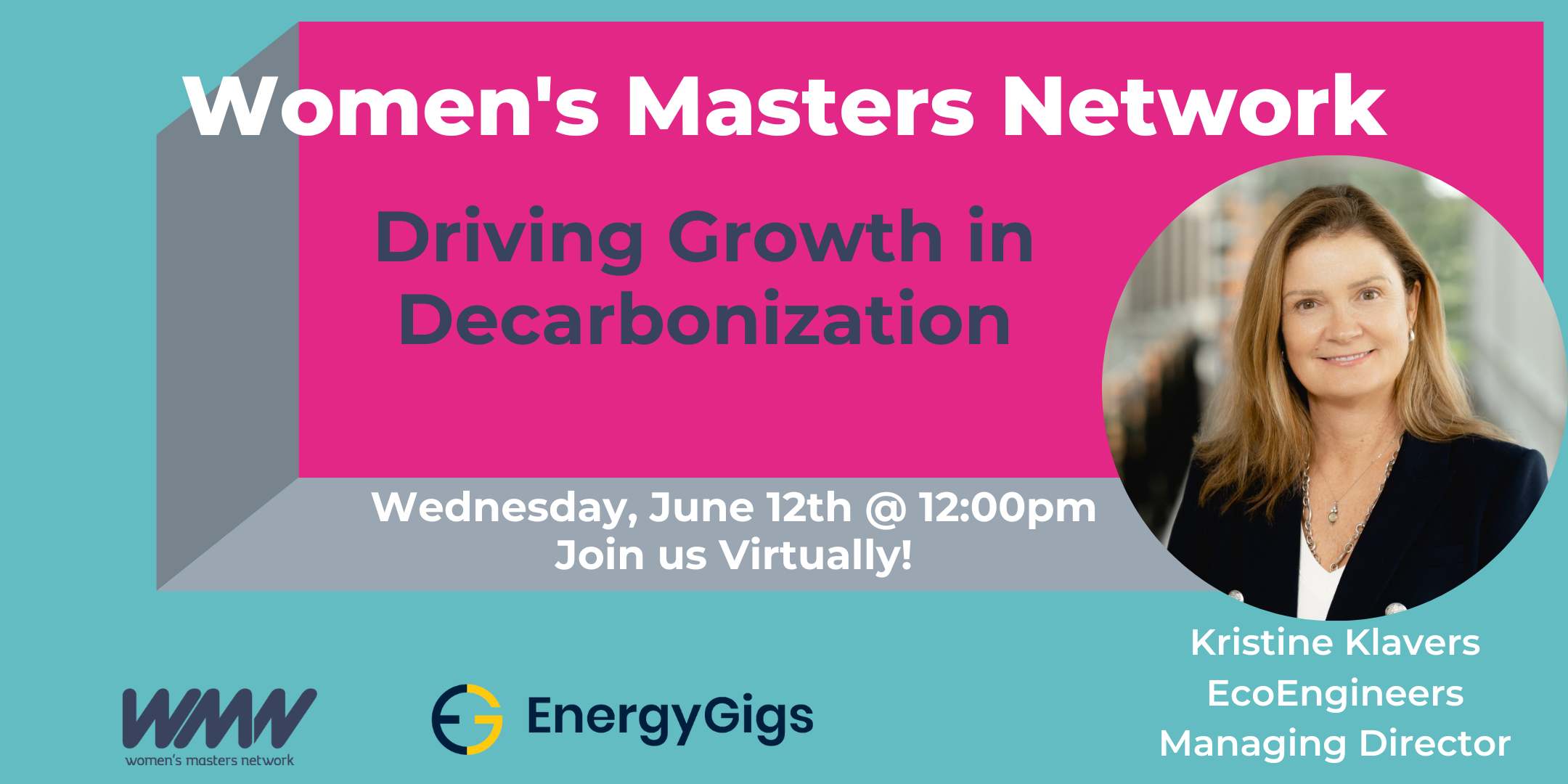 WMN Webinar - Driving Growth in Decarbonization | Women's Masters Network